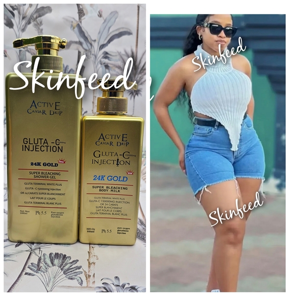 Active USA | Skincare | Active Usa Glutac Injection 24k Gold Shower Gel ...